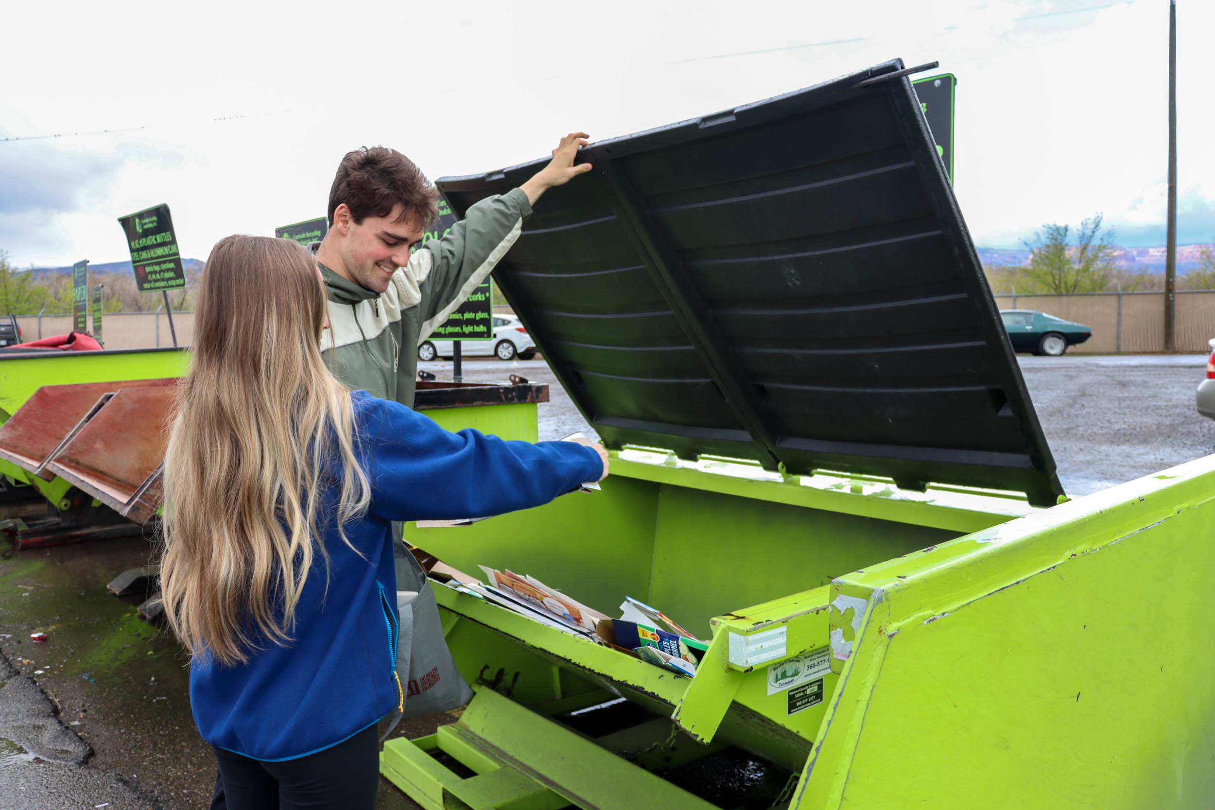 Behind the Scenes of your Local Recycling Center